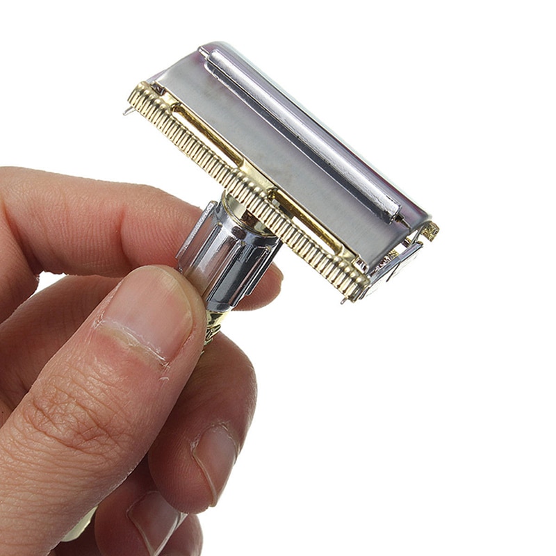 Safety Double Edge Razor For Men Barber Straight R... – Grandado