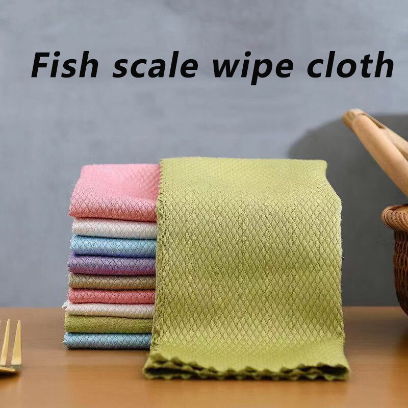 Window Mirror Glasses Cleaning Cloth 25x25cm Micro... – Vicedeal