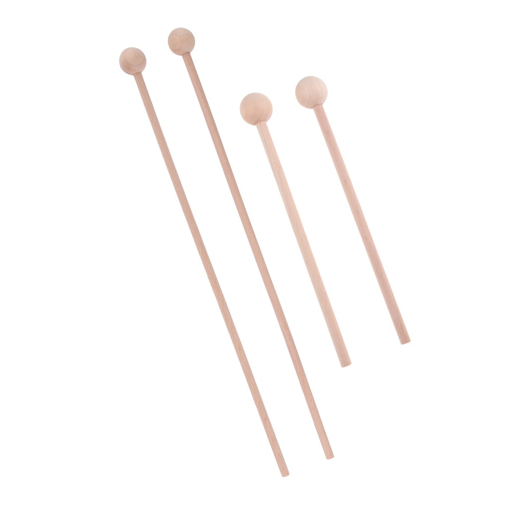 2 Pairs Wooden Xylophone Marimba Drum Stick Mallet... – Grandado