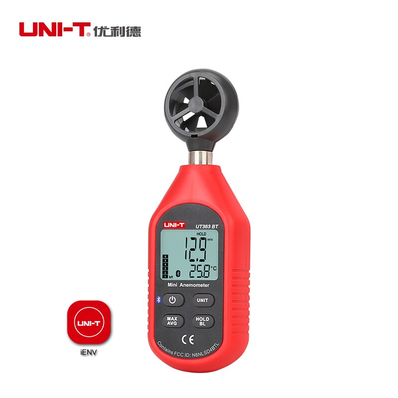 UNI-T Anemometer Bluetooth Wind Speed Meter Digita... – Vicedeal