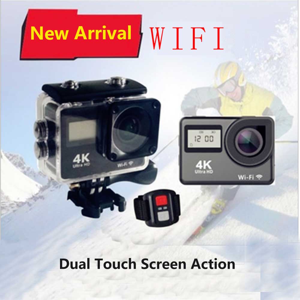 Dual Touch Screen WIFI Remote Control Action Camer... – Grandado