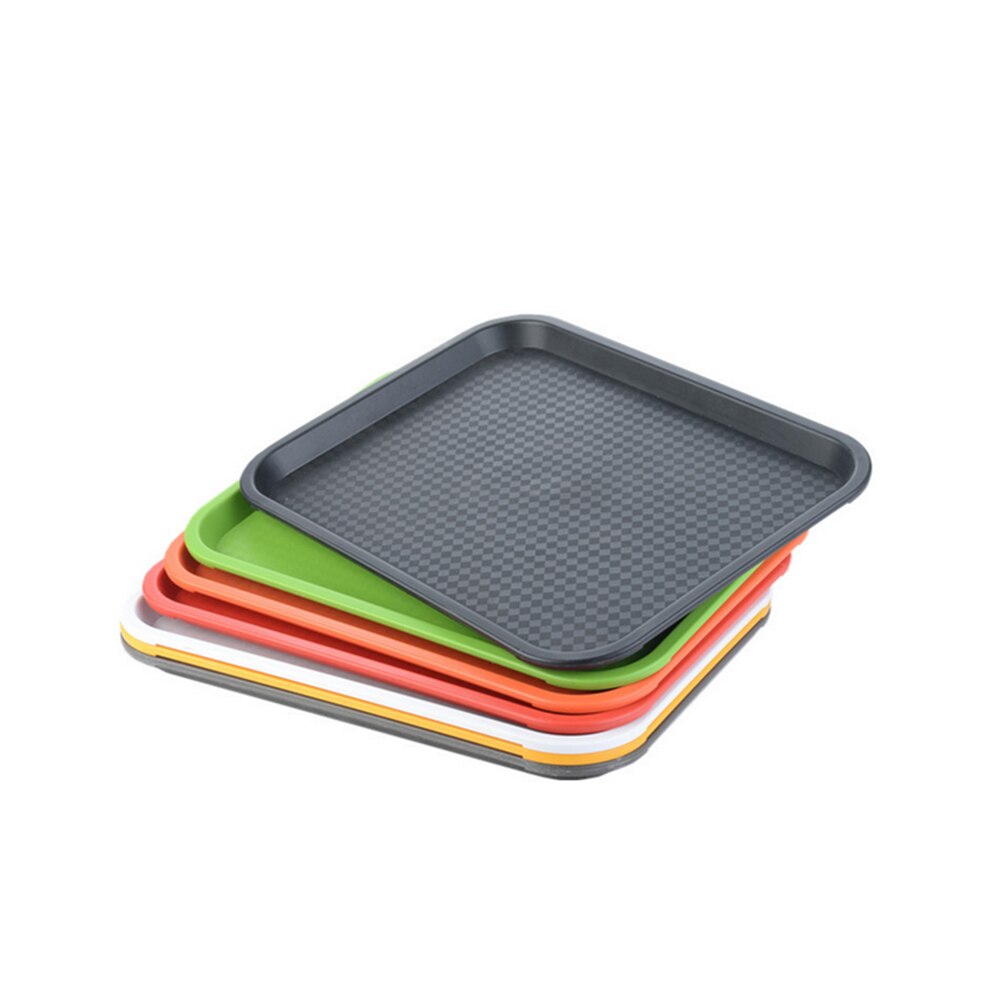 Bandeja rectangular de plástico PP, bandeja de plá... – Vicedeal