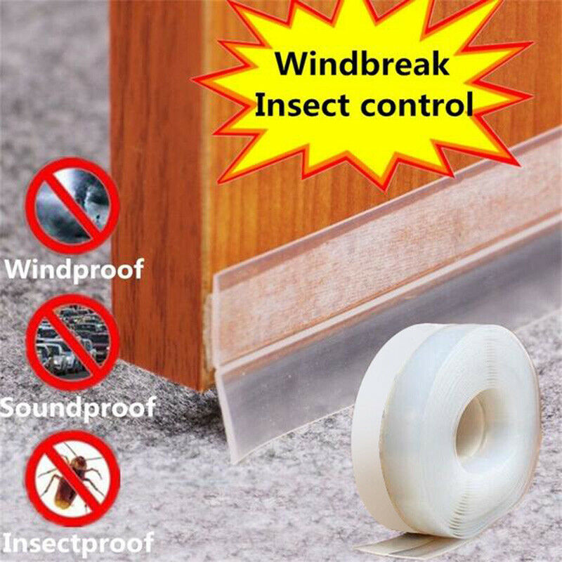 Seal Strip Transparant Winddicht Siliconen Afdicht... – Vicedeal