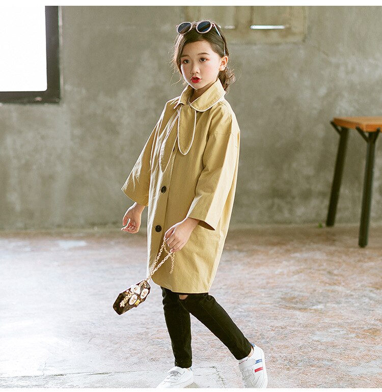 Autumn Jackets for Girls Kids Girl Jacket sweet si... – Vicedeal