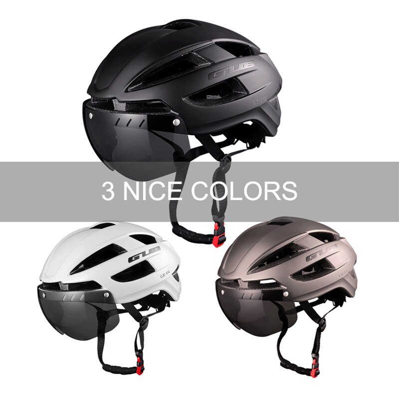 Gub Fietshelm Met Licht Ultralight In-Mold Pc + Ep... – Vicedeal