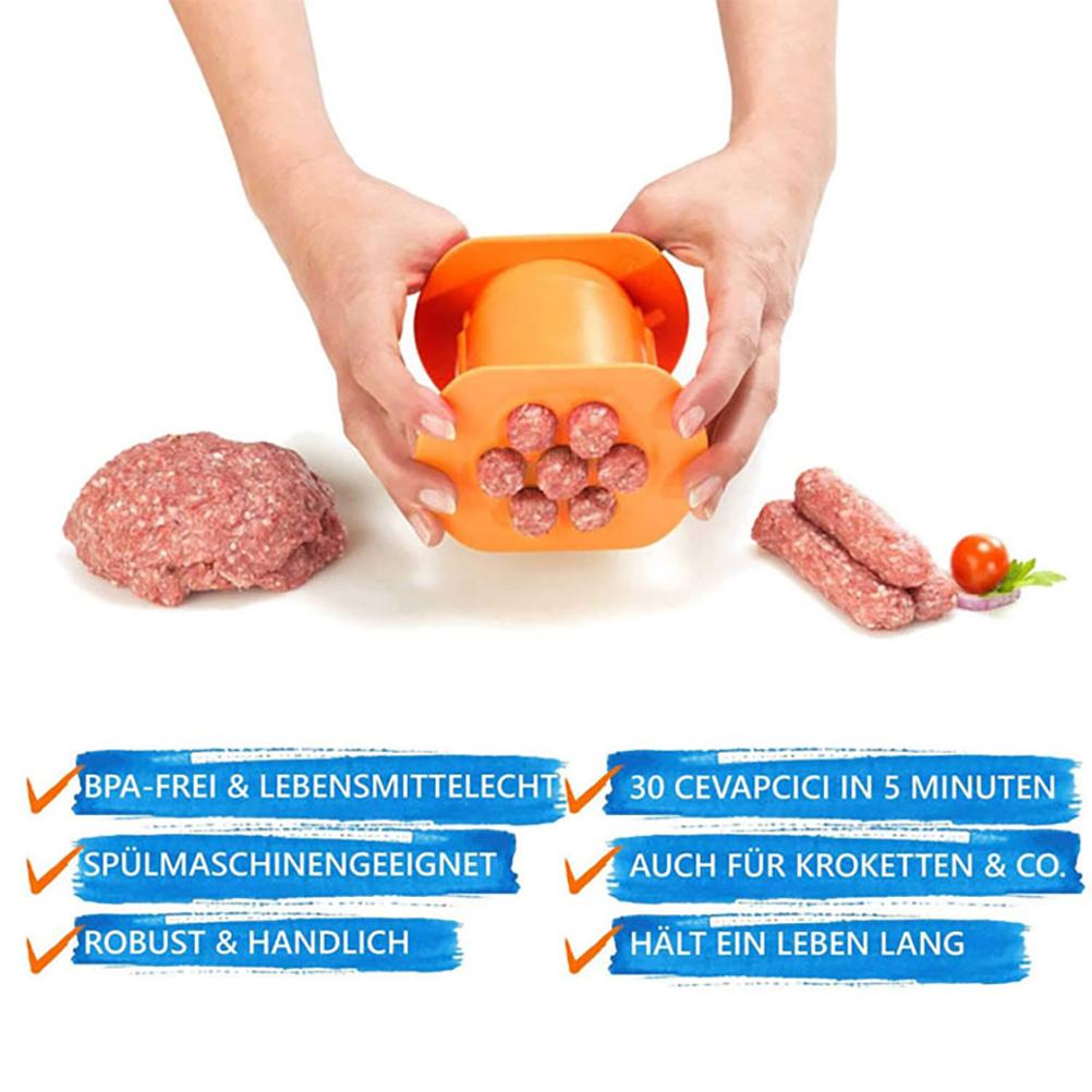 7 Worstjes In Een Druk Worst Maker Non-stick Worst... – Grandado