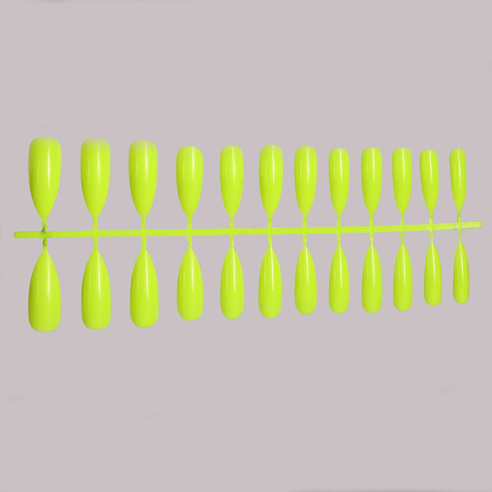 24Pcs Full Cover Acrylic False Nail Wine Red Black... – Vicedeal