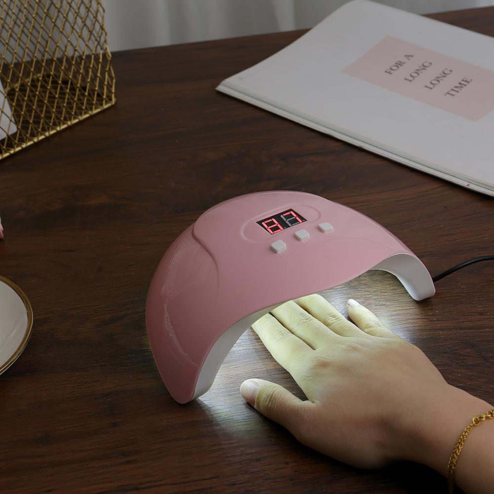 54W Lampara De Uñas Lampara Led Para Uñas Lampara ... – Grandado