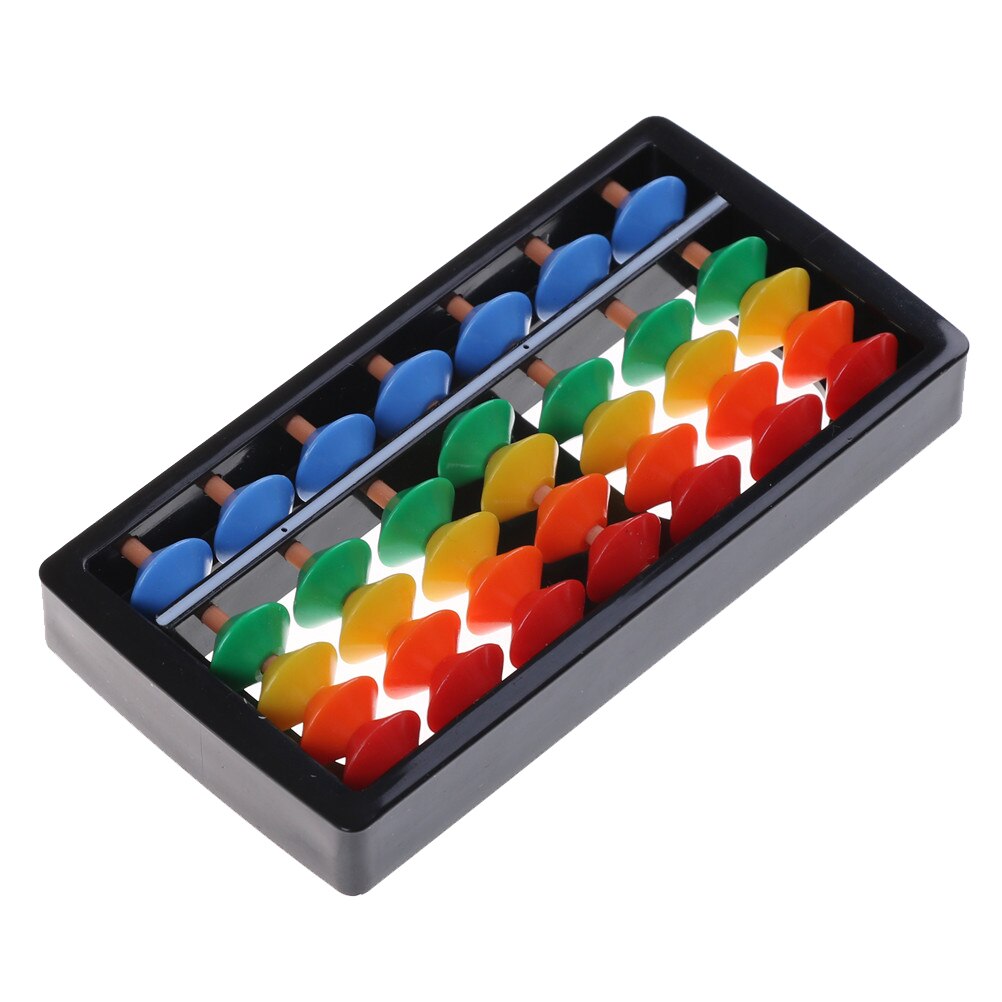 7 Digits Kids Maths Calculating Tools Plastic Abac... – Grandado