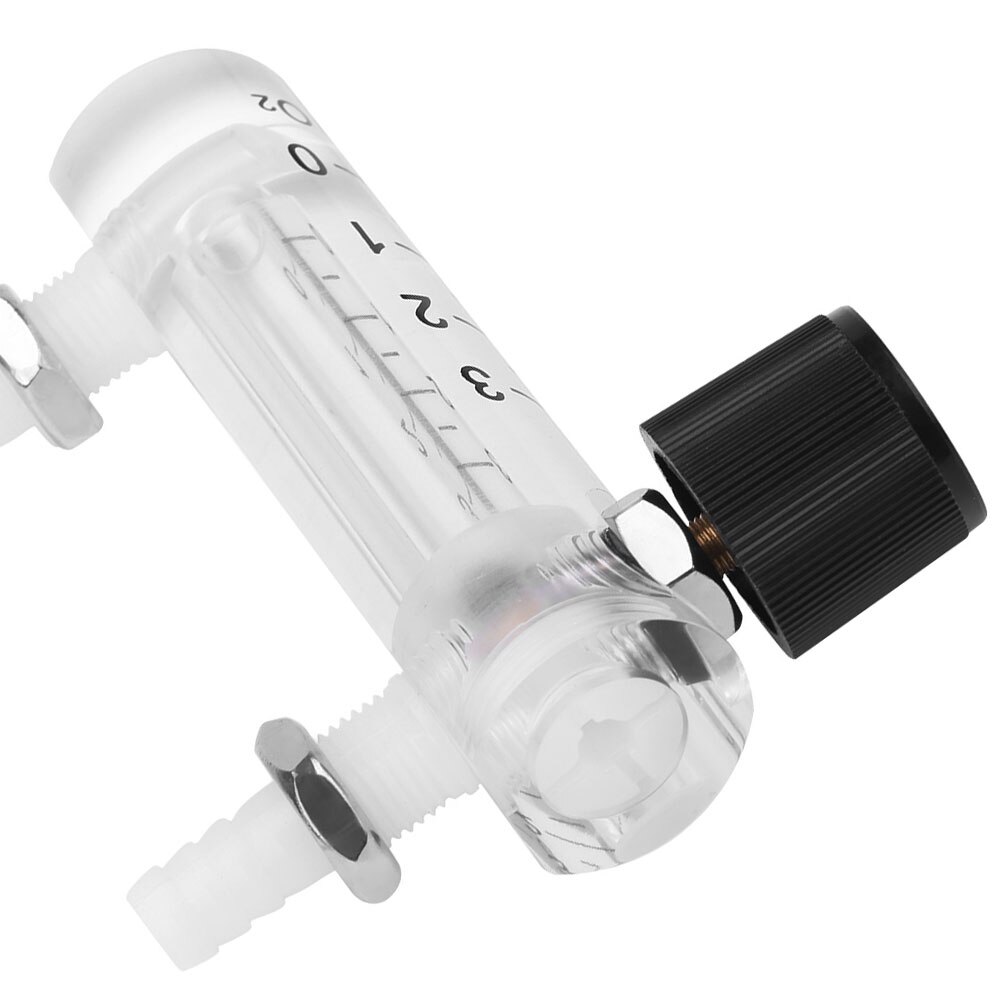 Gas Flowmeter Air Flow Meter LZQ-2 0-3LPM Flow Met... – Grandado