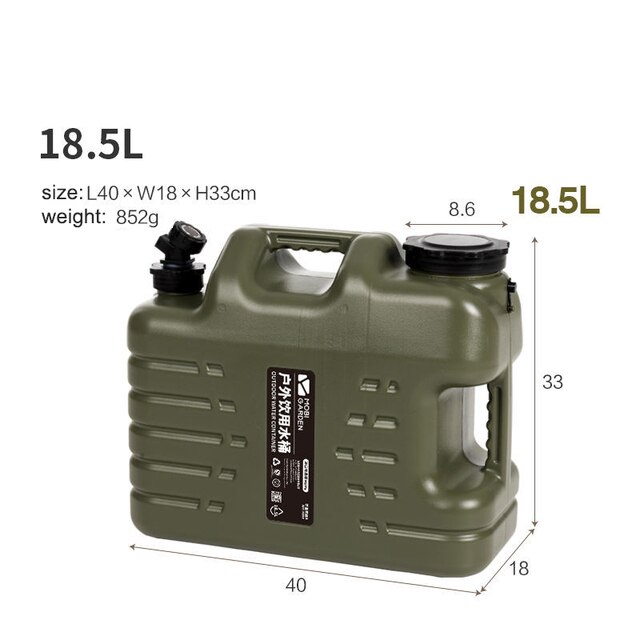 Draagbare Camping Water Emmer Rijden Water Contain... – Vicedeal