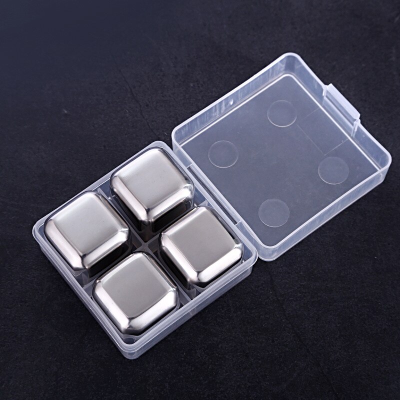 Stainless Steel Ice Coolers Cubes Iced Stone Chill... – Vicedeal
