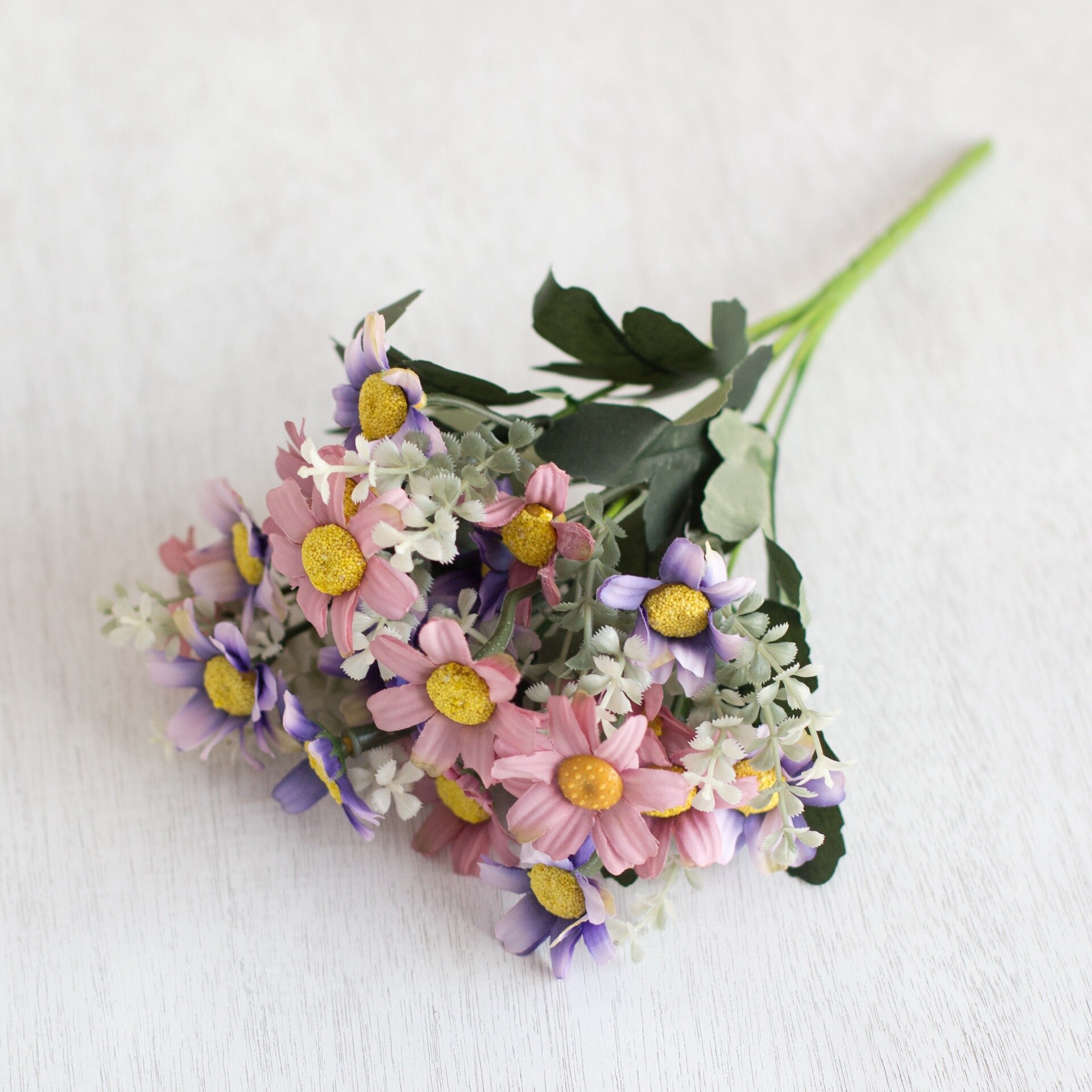 18 Head Cosmos 6-Color Artificial Flowers Dried Fl... – Grandado