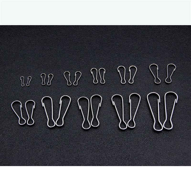 15 Pcs 50MM Flag Pole Snap Clip Hooks Stainless St... – Grandado