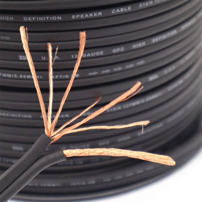 Pure Copper Car Audio Hi-Fi Speaker Cable OFC 12GA... – Vicedeal