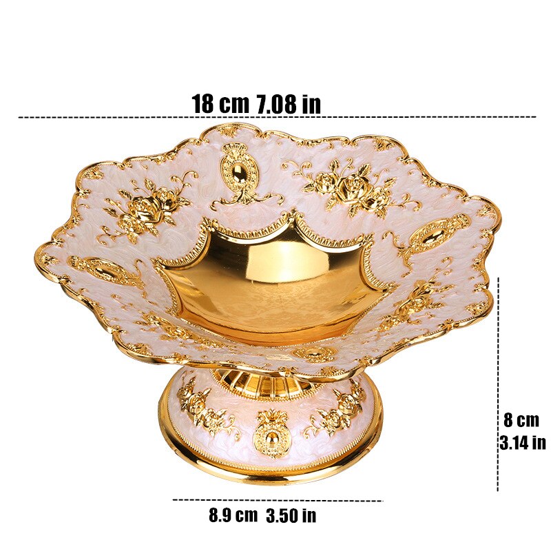 Gold Fruit Basket Moon Shape Ramadan Festival Allo... – Vicedeal