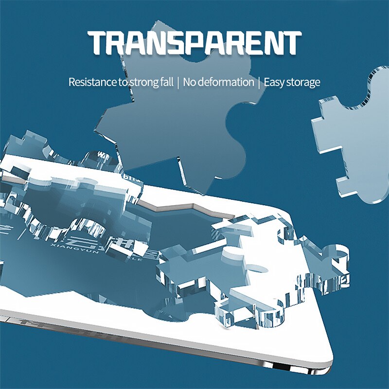 Impossible Puzzle Clear Crystal Jigsaw Puzzles Acr... – Grandado