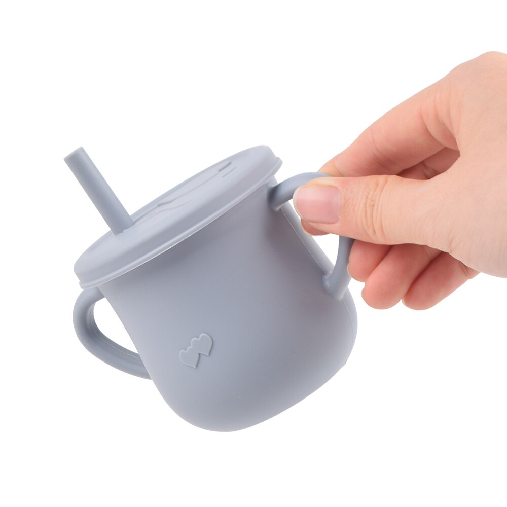 Baby Training Cup Food Grade Silicone Sippy Cups L... – Grandado