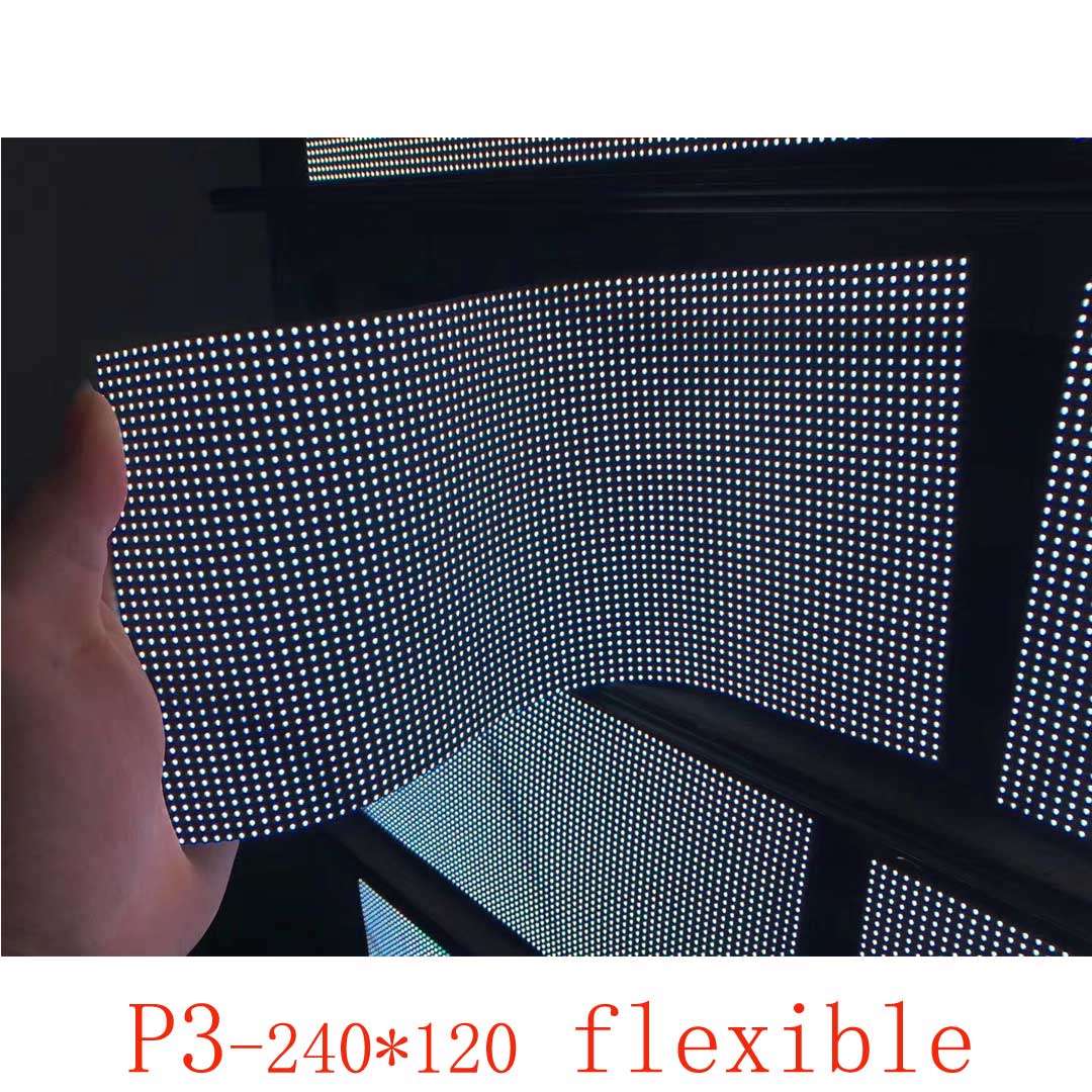 p3 Flexible led panel 240*120mm led screen module ... – Grandado