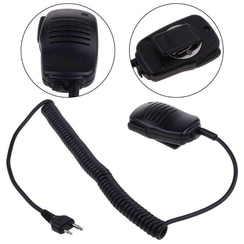Handheld Speaker Mic Microphone PTT For ICOM Two-W... – Grandado
