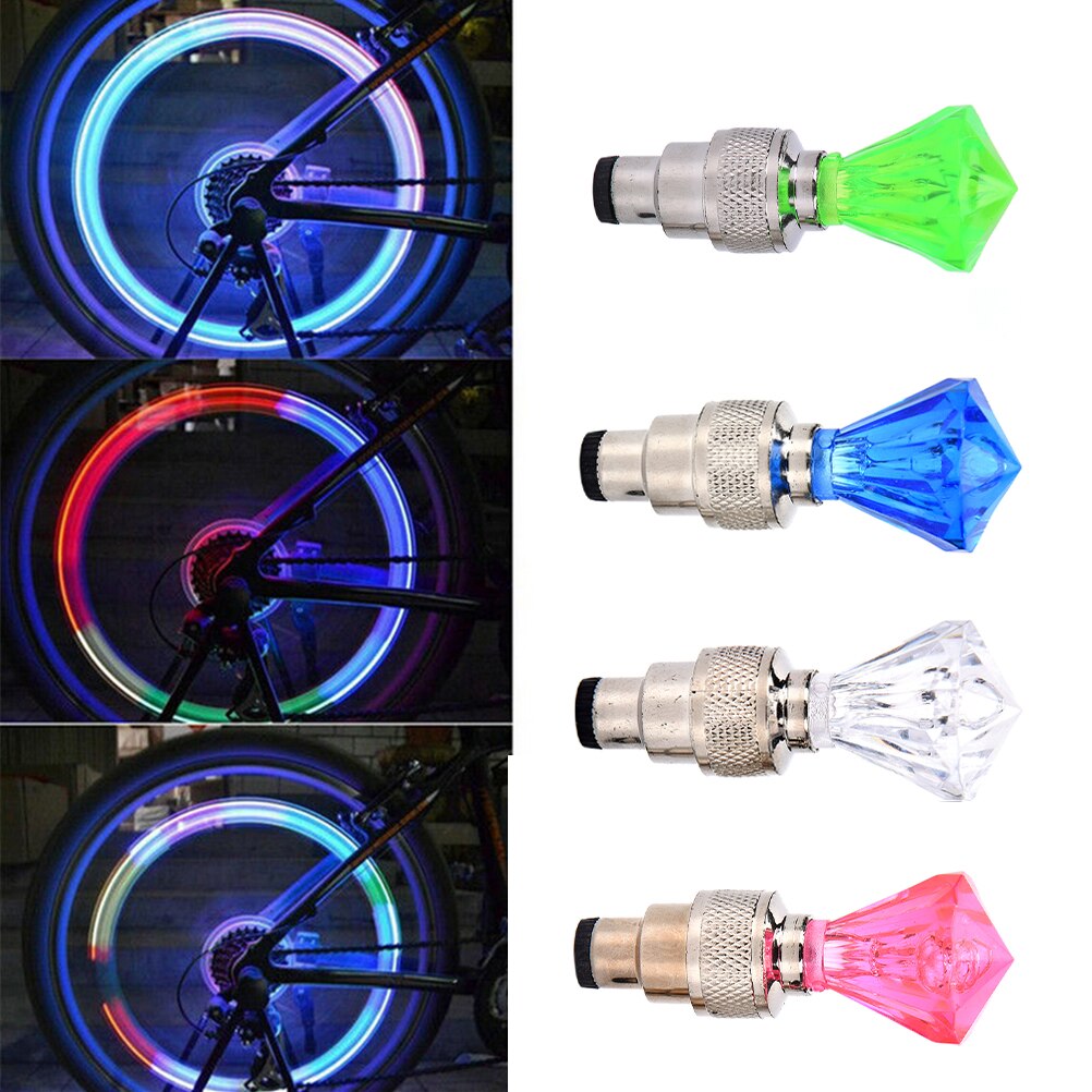 Bicycle Lights Bike Tire Valve Lgiht Tyre Tire Val... – Vicedeal