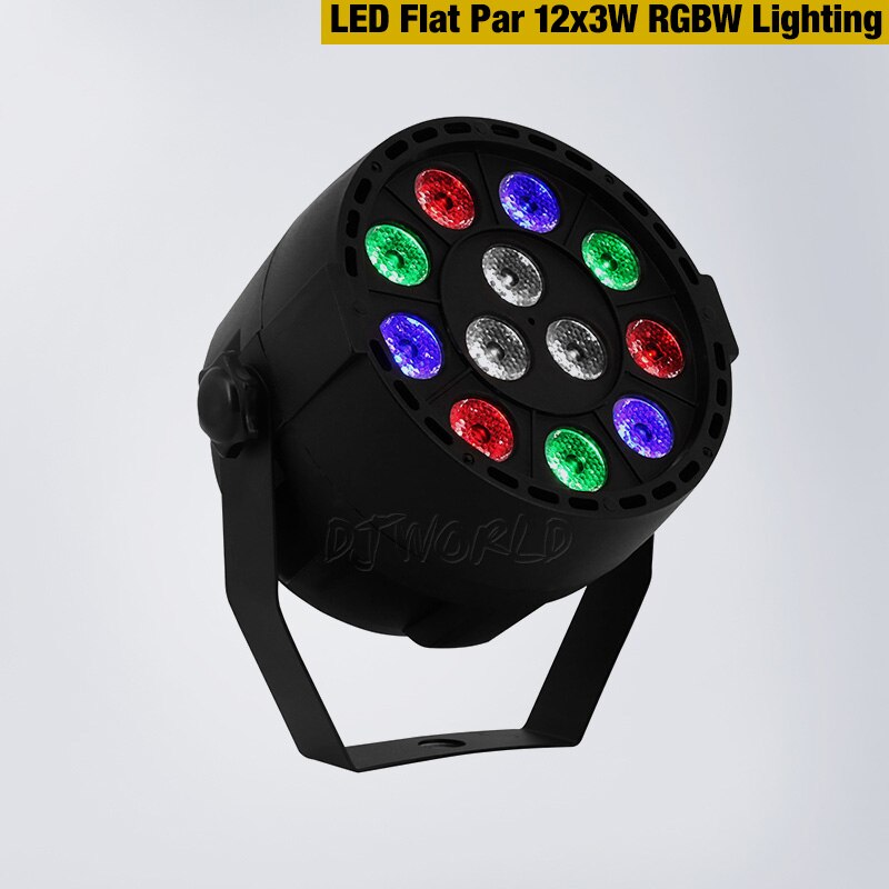 LED Flat Par 54x3W RGBW Lighting Strobe DMX DJ Was... – Grandado
