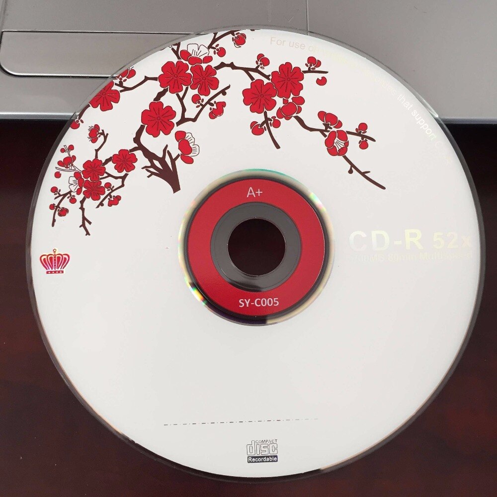 50 skivor a+ havsblomma 52x 700mb tomma cd-r – Grandado