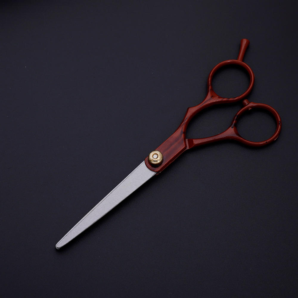 6.0 Inch Japan 4cr Red Hairdressing Scissors Hair ... – Grandado