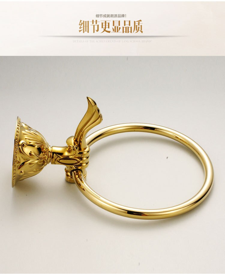 Towel Rings Bathroom Hardware Bathroom Fixture Hom... – Vicedeal