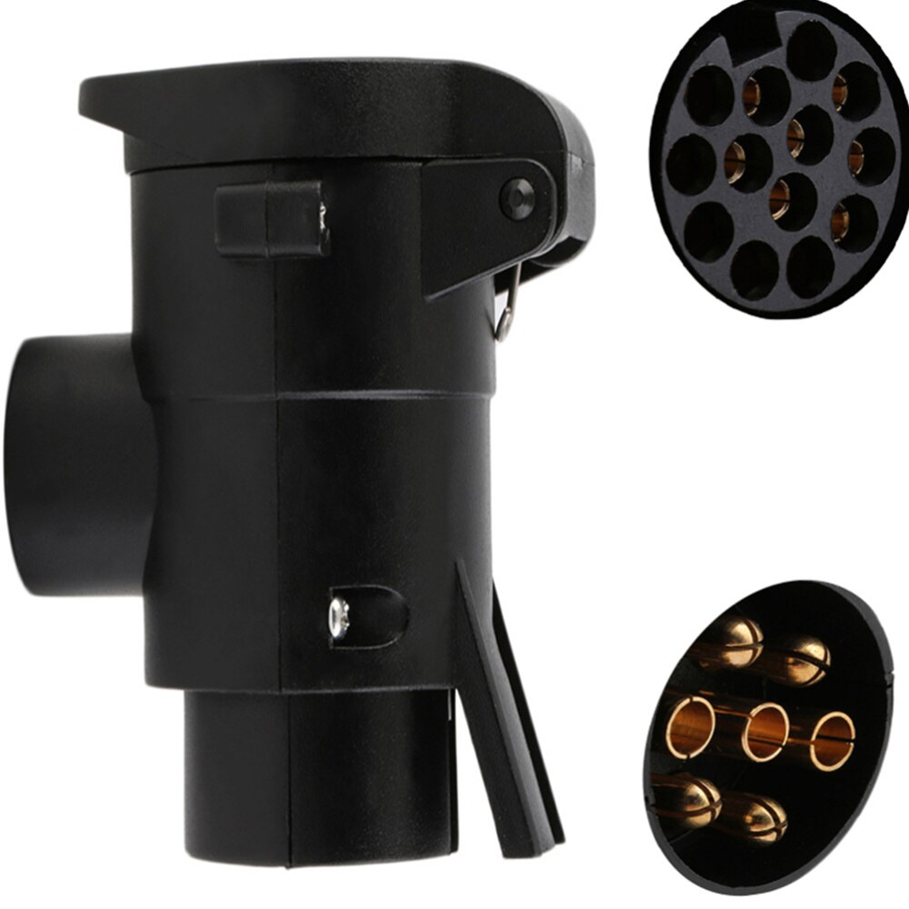 7 Pin to 13 Pin Euro Vehicle Trailer Adapter Conne... – Vicedeal