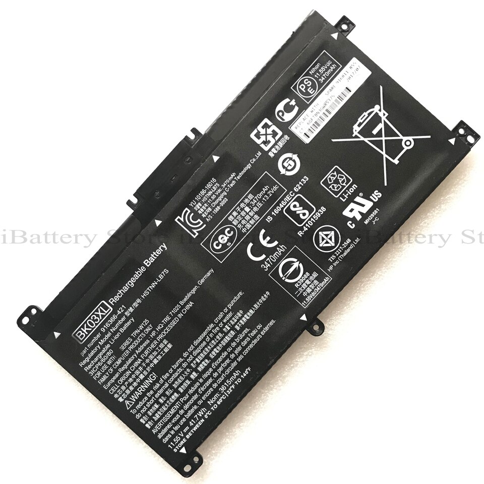Genuine BK03XL Battery For HP Pavilion X360 14 14M... – Grandado
