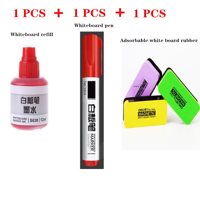 Stylo effaçable pour tableau blanc, 1 pièce, encre... – Grandado