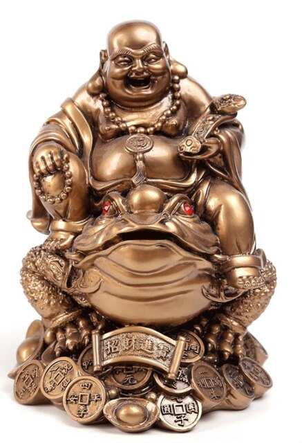 Chinese Mido Buddha Turtle and Buddha Statue Sculp... – Vicedeal