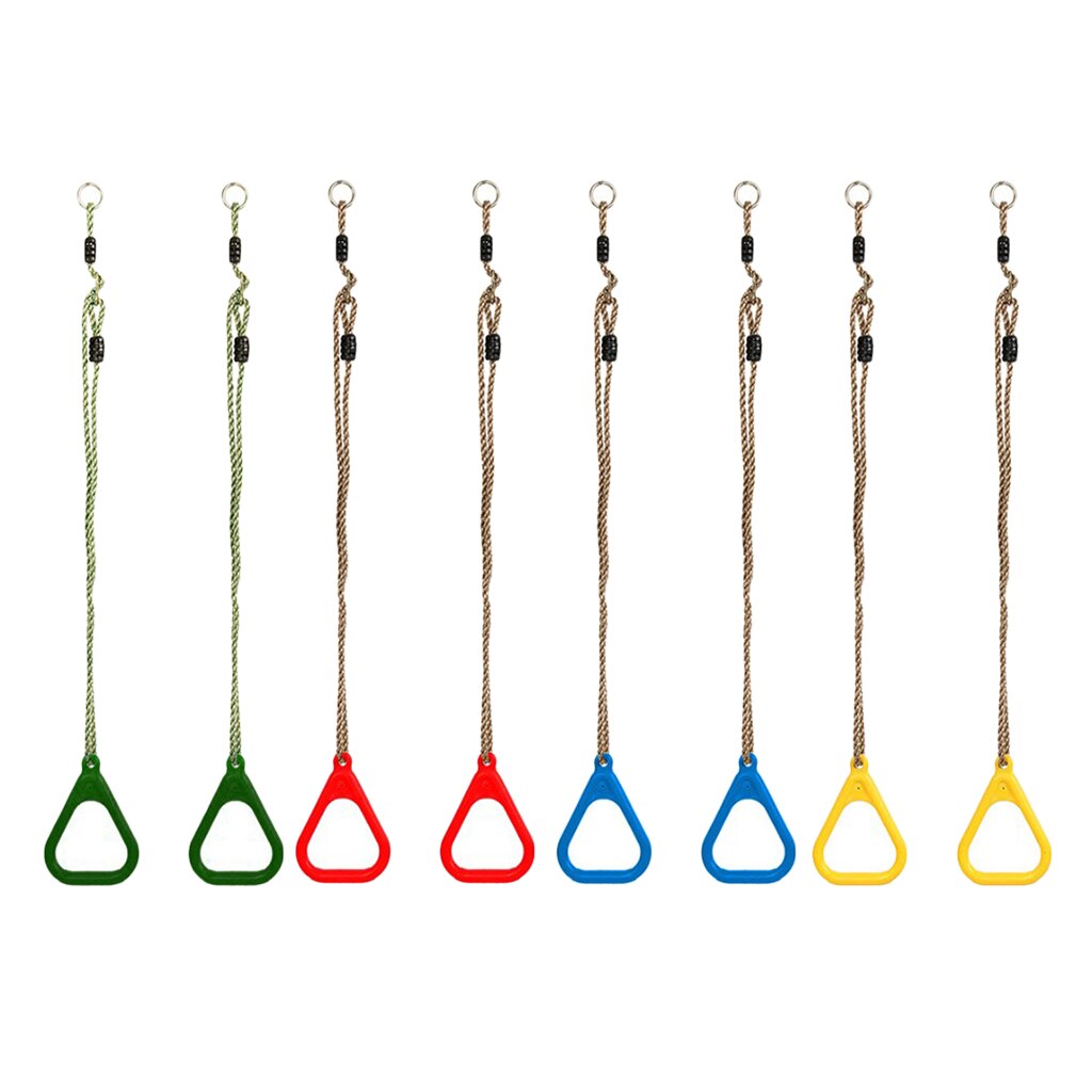 4Pairs Trapeze Swing Rings Gym Rings Hanging With ... – Grandado