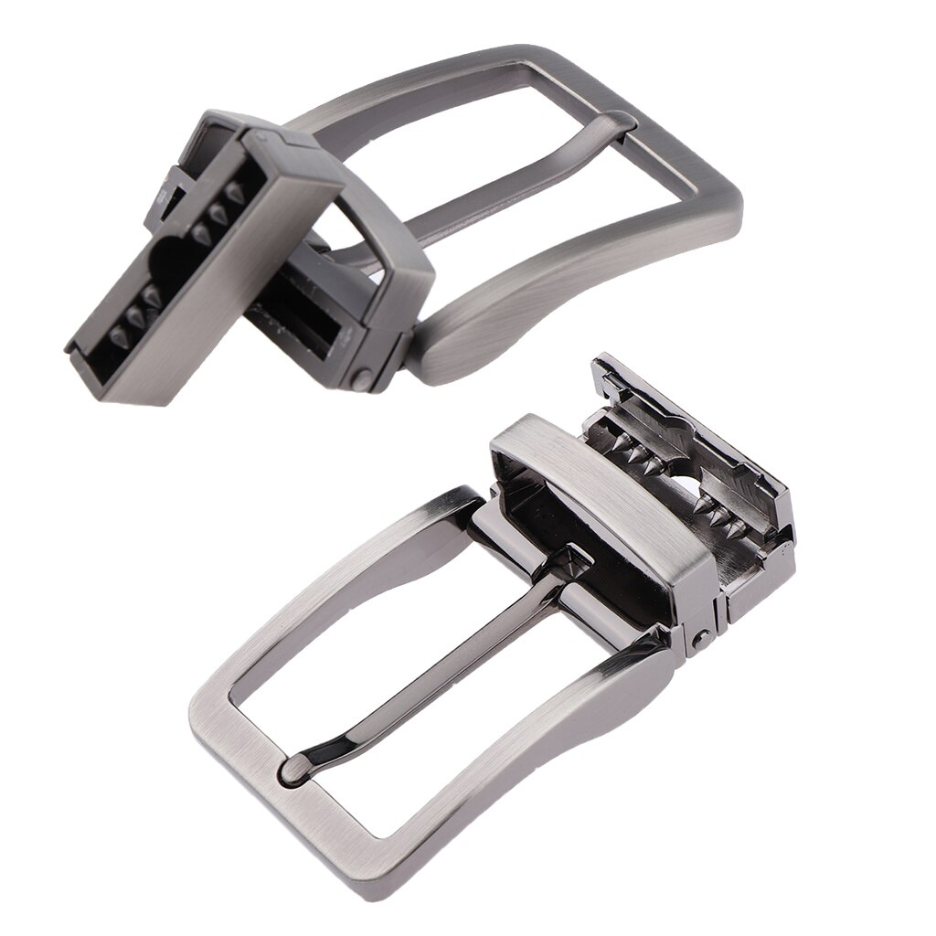 2x Enkele Pin Gesp Antiek Zilver Omkeerbare Gesp V... – Vicedeal