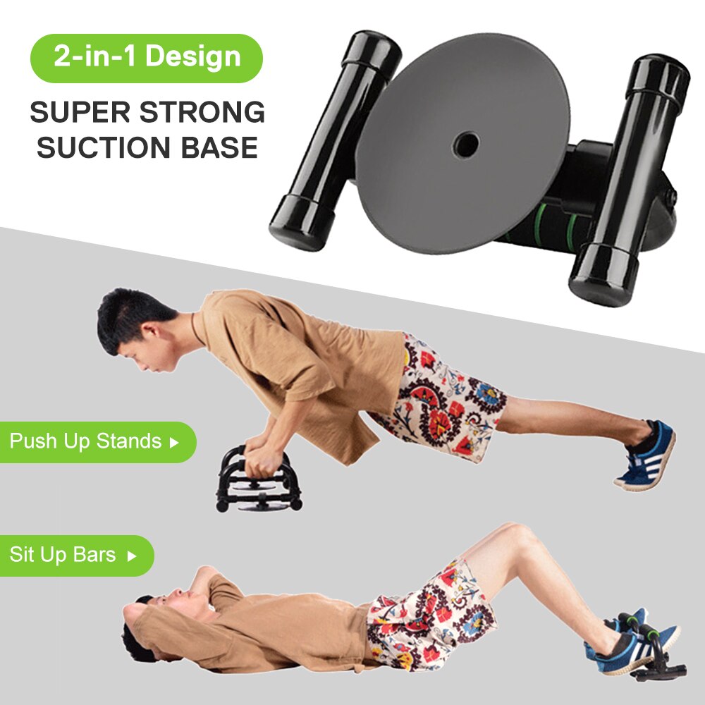 Push Up Stands con ventosa 2 en 1 doble uso barras... – Grandado