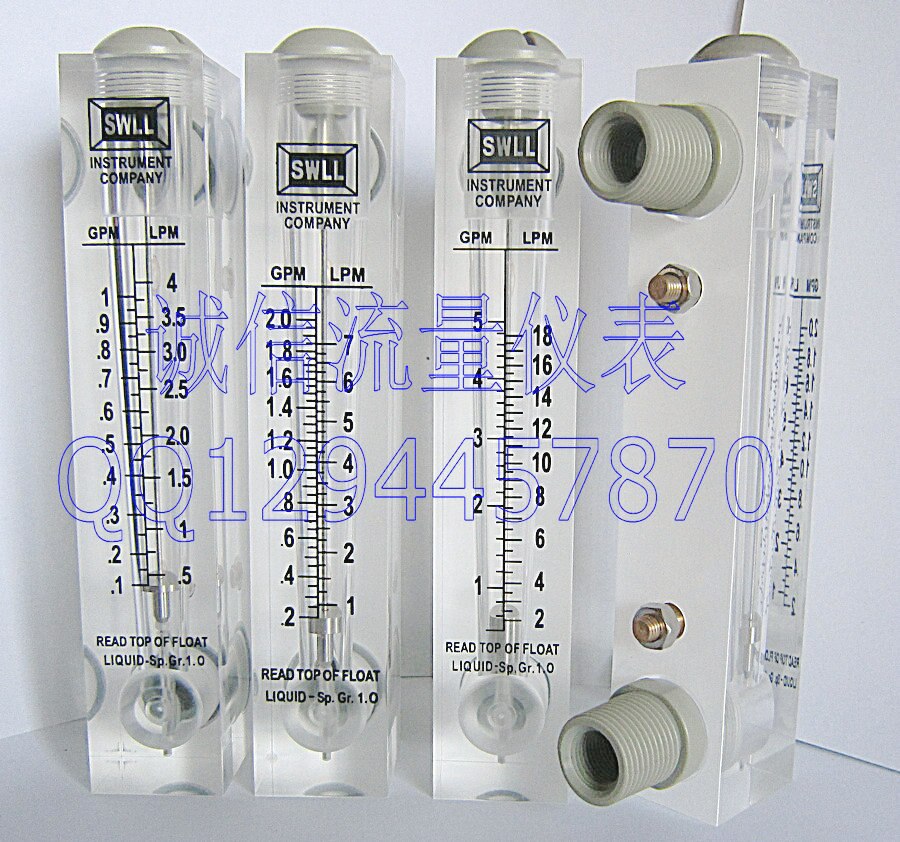 Special panel type flowmeter flow meter LZM-15 0.2... – Grandado