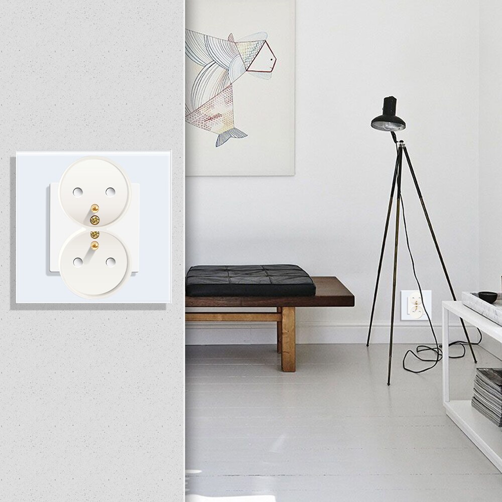 Bingoelec Double French Sockets Poland French Stan... – Grandado