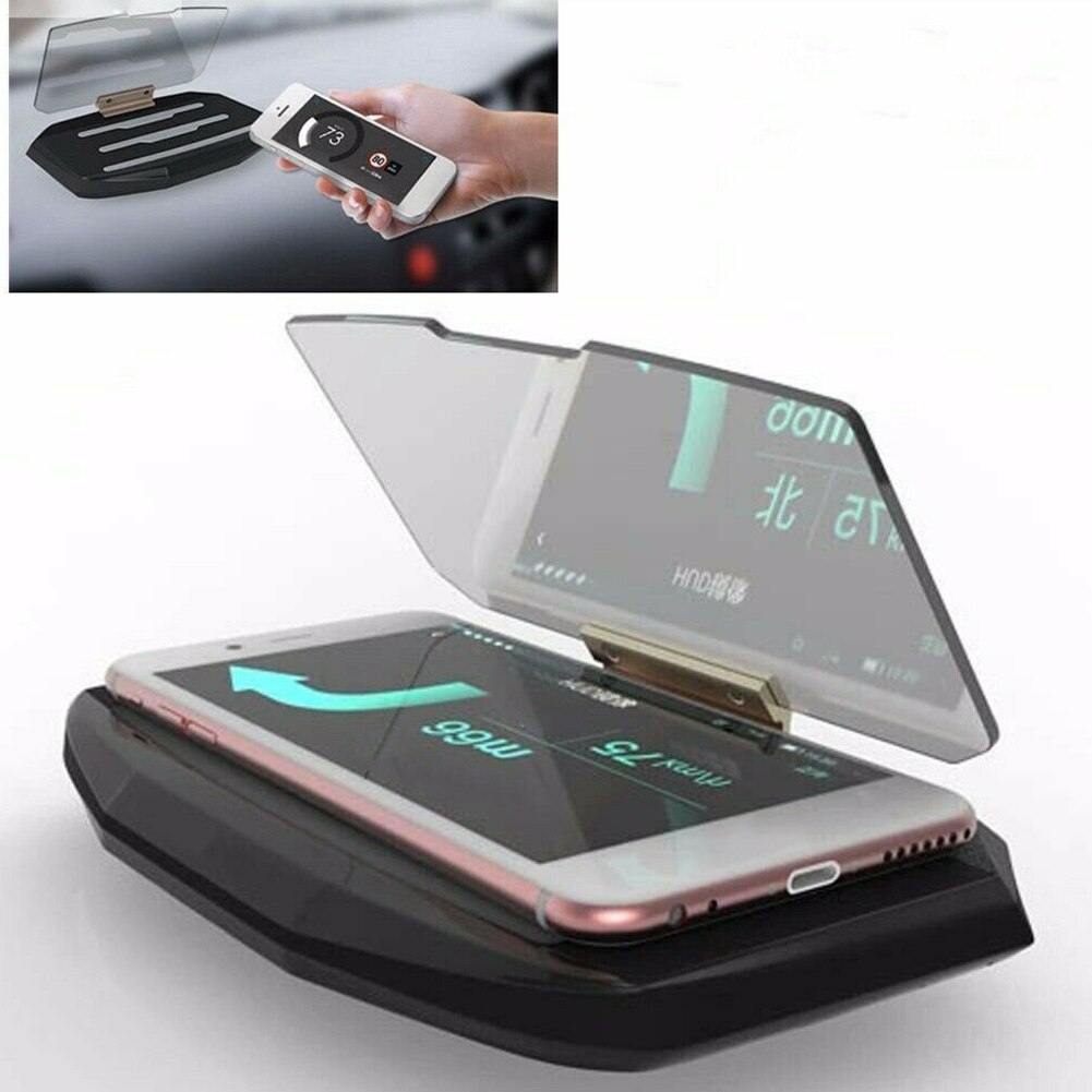 Glass HUD Holder GPS Projector Universal Dashboard... – Grandado
