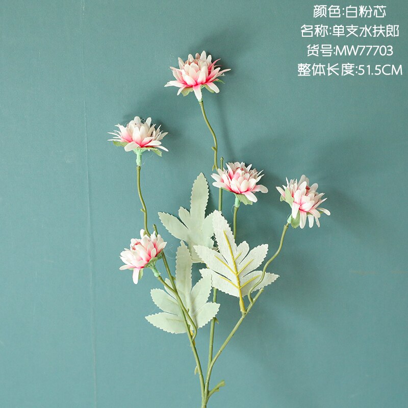 Kleine Chrysant Kunstbloemen Planten Kerst Acacia ... – Vicedeal