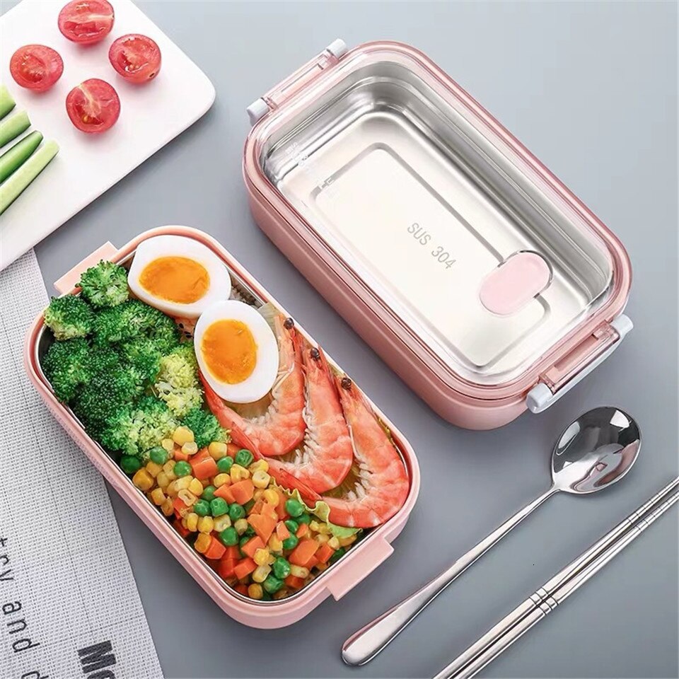 Portable Stainless Steel Lunch Storage Snack Tiffi... – Grandado