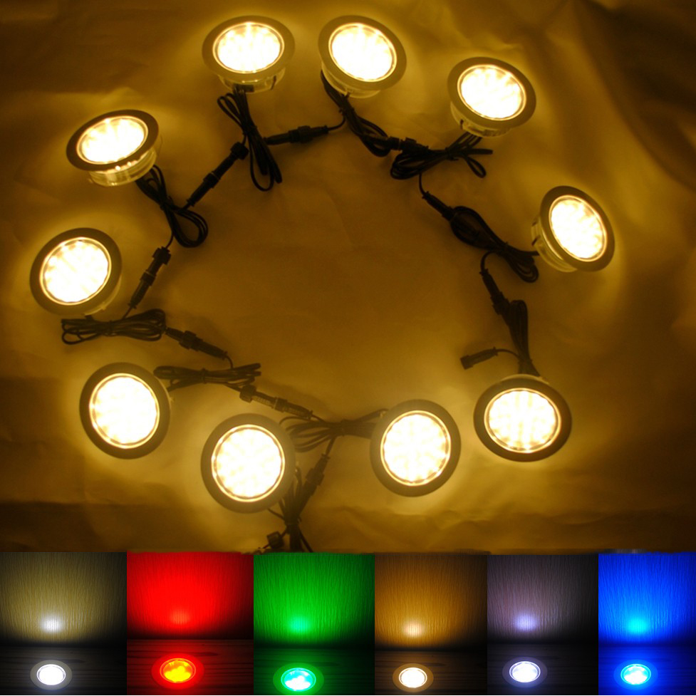 DC12V 2,5 Watt LED Stair-leuchten IP67 SMD3528 LED... – Vicedeal