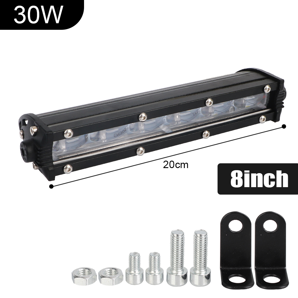 12v x 24v led-arbetsljusramp för motorcykel, terrä... – Vicedeal