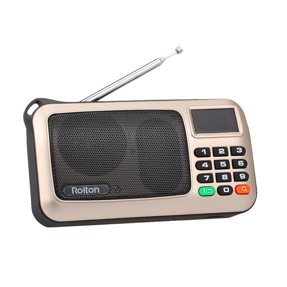 Rolton radio FM Digital Radio Portable USB Wired C... – Grandado