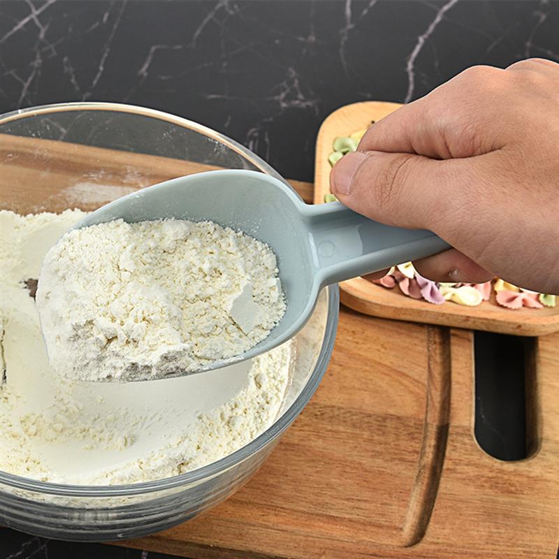 3PCS Plastic Kitchen Scoop Set Ice Scoop Food Scoo... – Grandado
