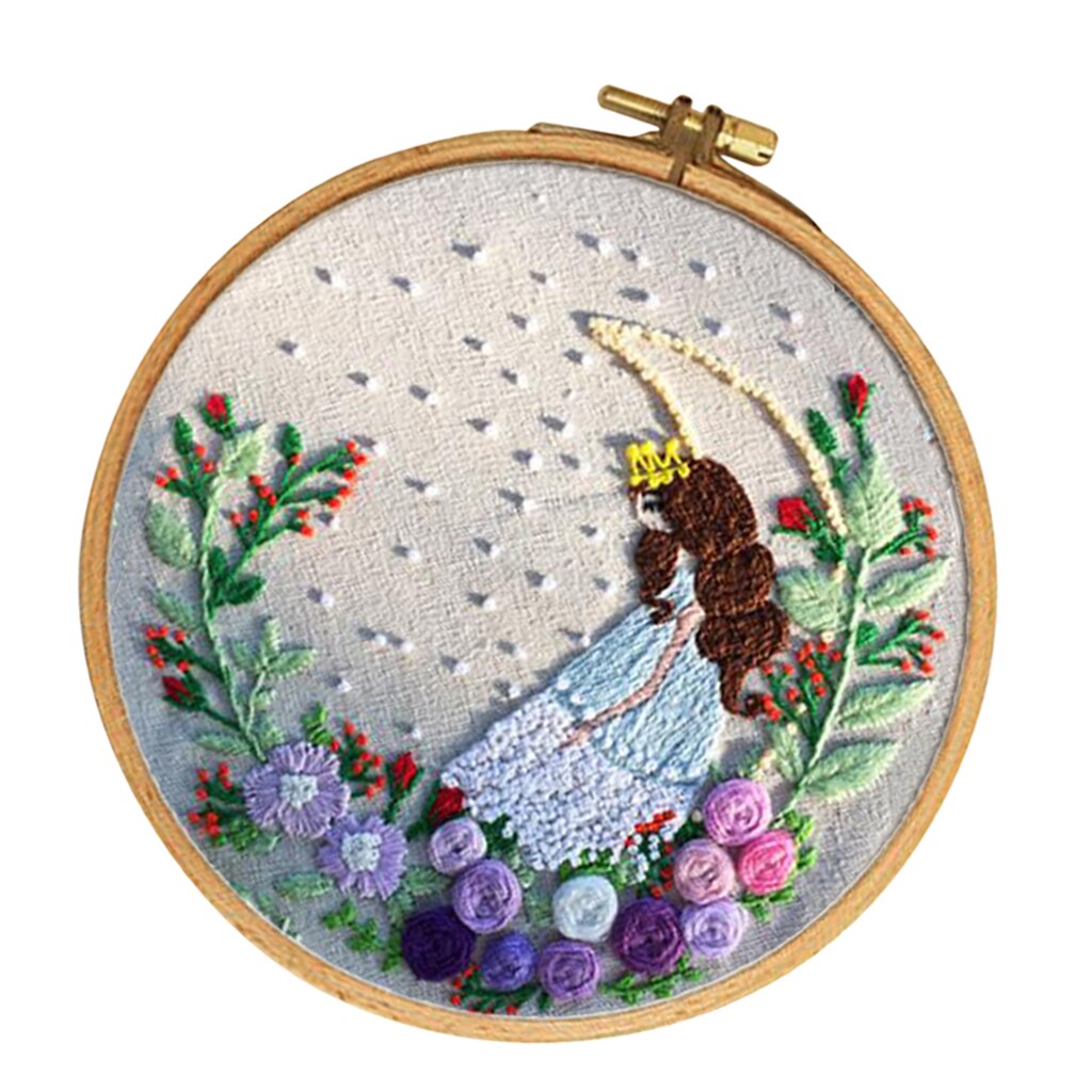 1 Set DIY Embroidery Starter Kits with Moon Fairy ... – Vicedeal