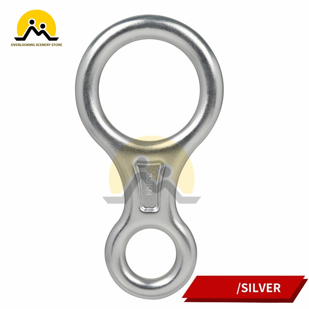 Rock Climbing 8-Shape Eight Ring Abseiling Device ... – Grandado