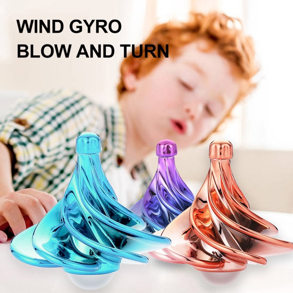 Air Aerodynamic Wind Gyroscope Spinner Toy Inertia... – Vicedeal