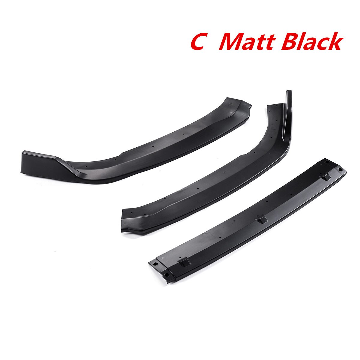 3 Pcs Car Front Bumper Splitter Lip Spoiler Deflec... – Vicedeal