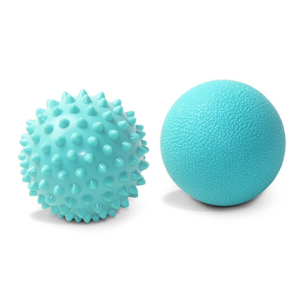 2 Pcs Massage Bal Set Spiky Ball Lacrosse Bal Voor... – Vicedeal